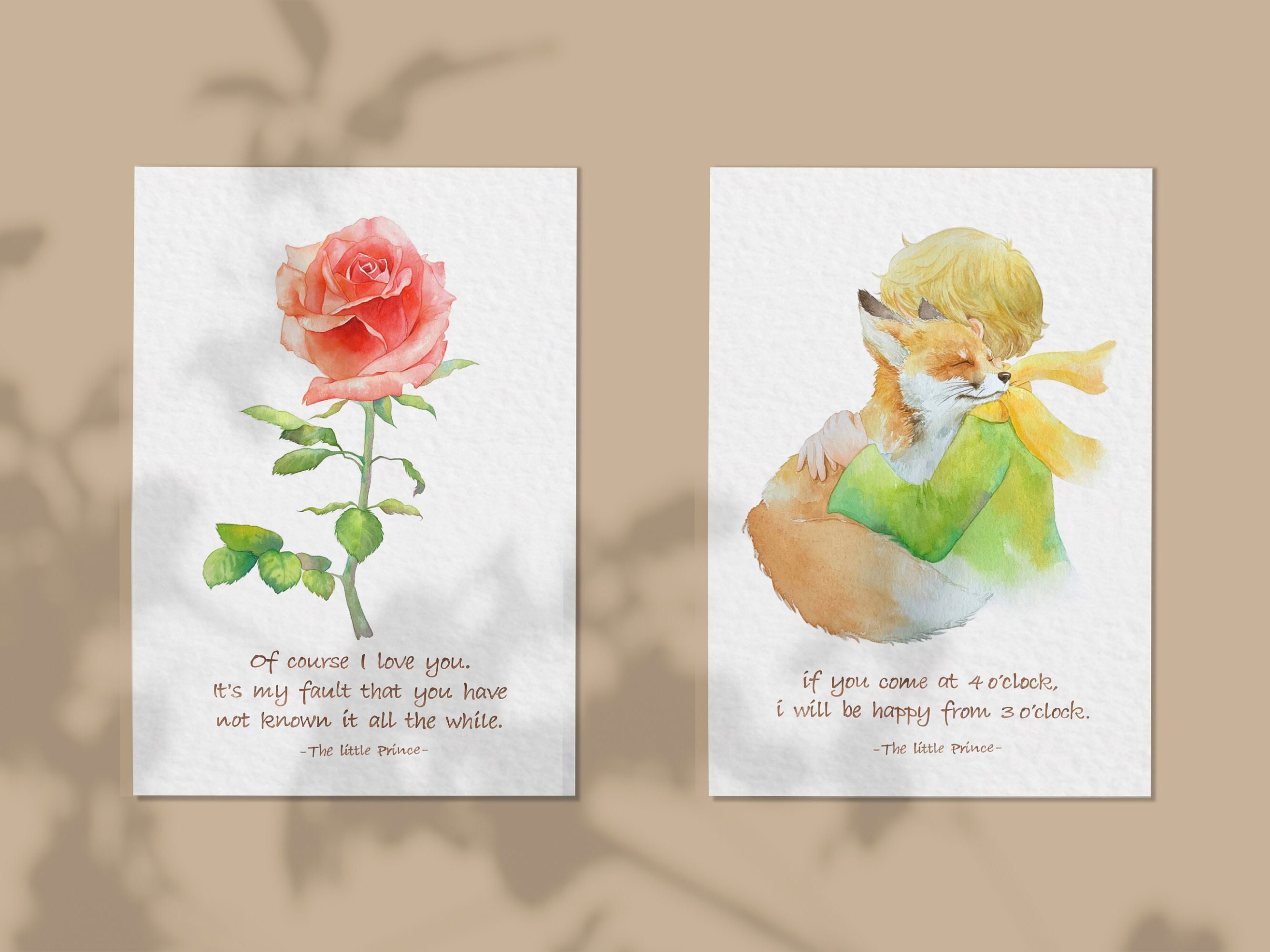 The Little Prince Print , the Little Prince Wall Art , Le Petit Prince ...