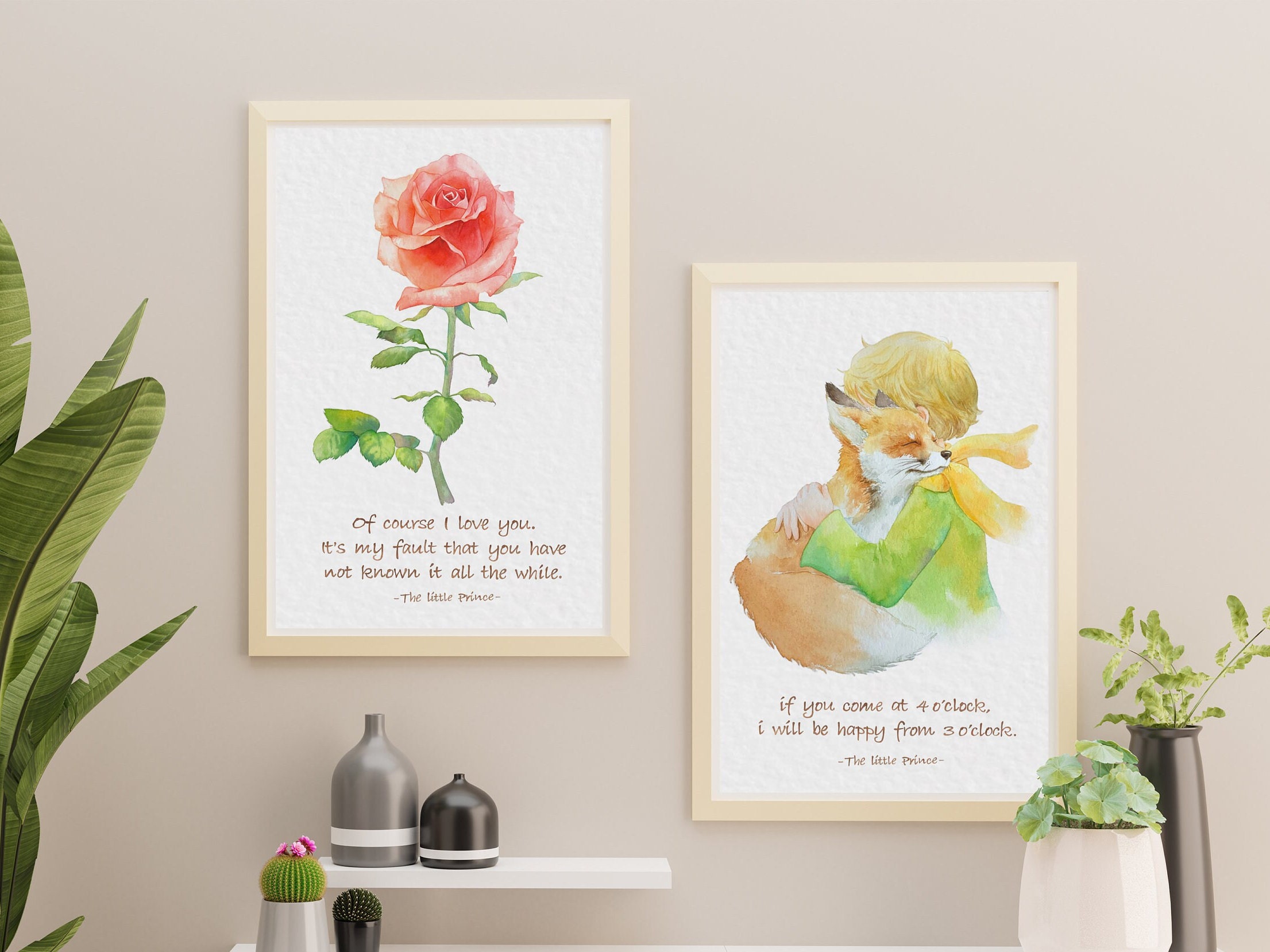 The Little Prince Print , the Little Prince Wall Art , Le Petit Prince ...