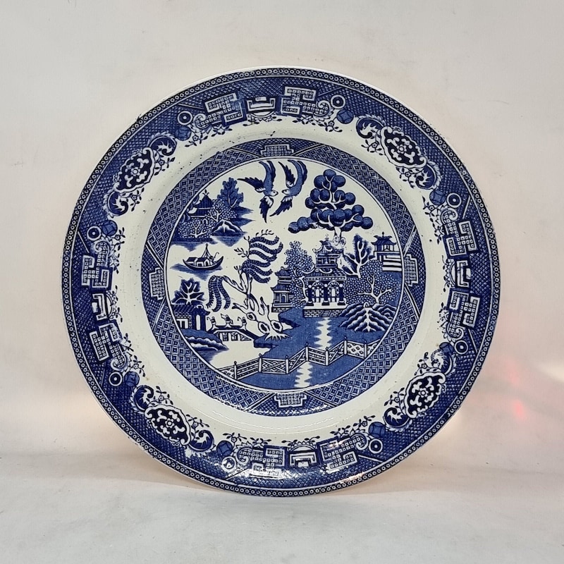 Willow Pattern Plate - Etsy