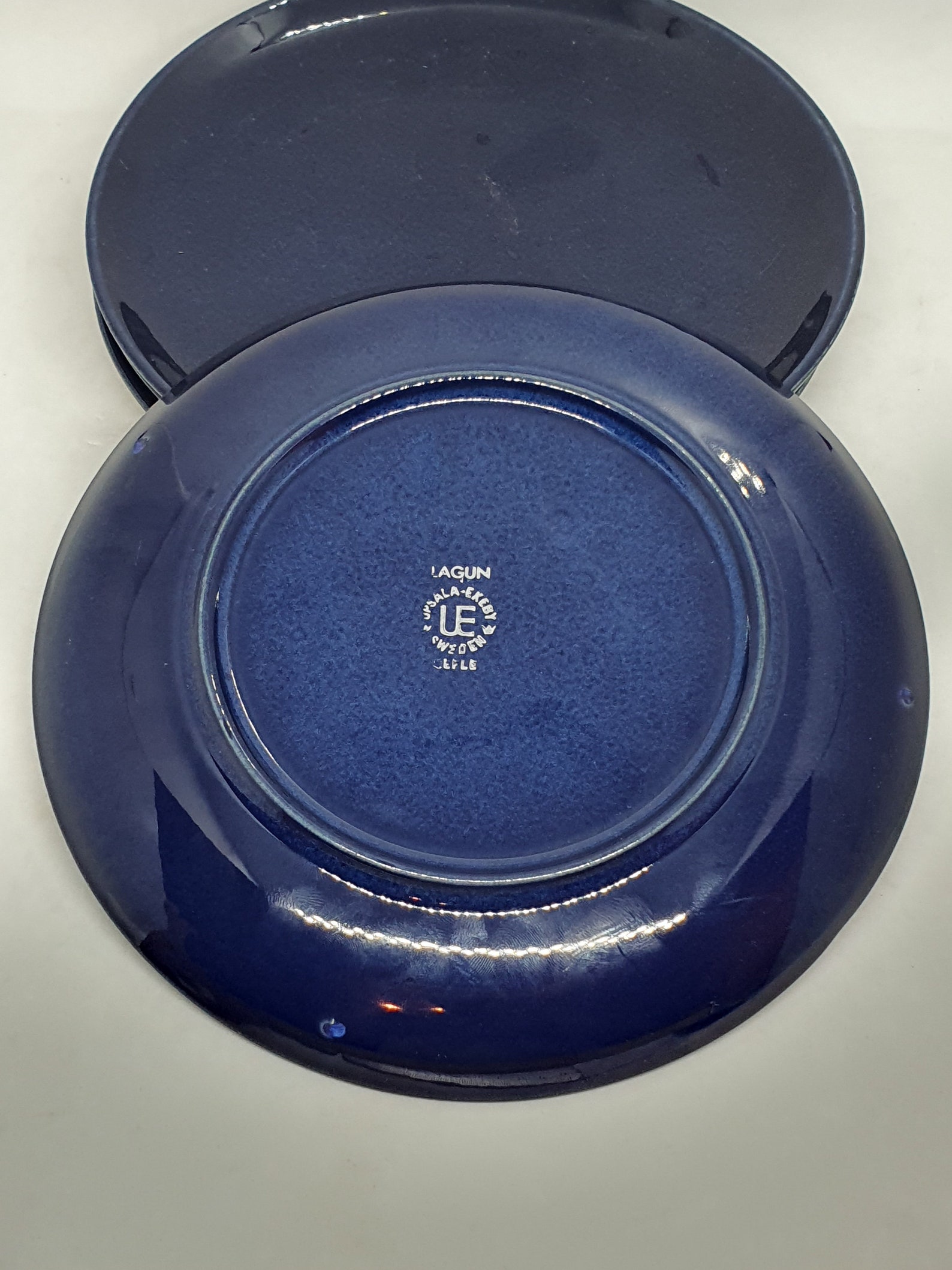 Set of 4 Sweden lagun Plates by Upsala Ekeby - Etsy