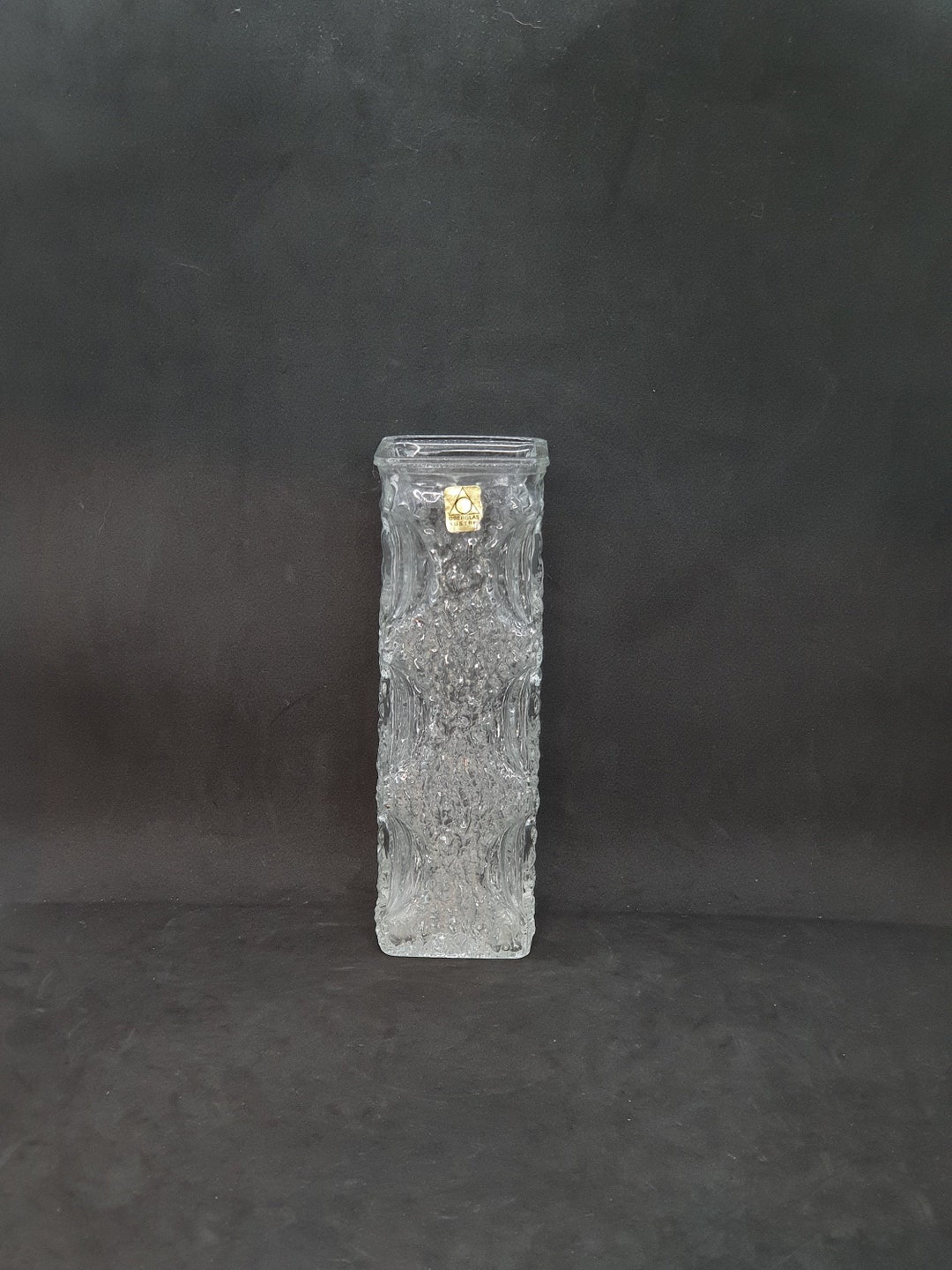 Vintage Oberglas Austria Art Glass Vase | - Etsy