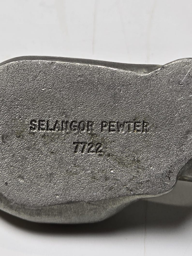 Vintage Selangor Pewter Hippo Figurines – Set of 2 - Etsy