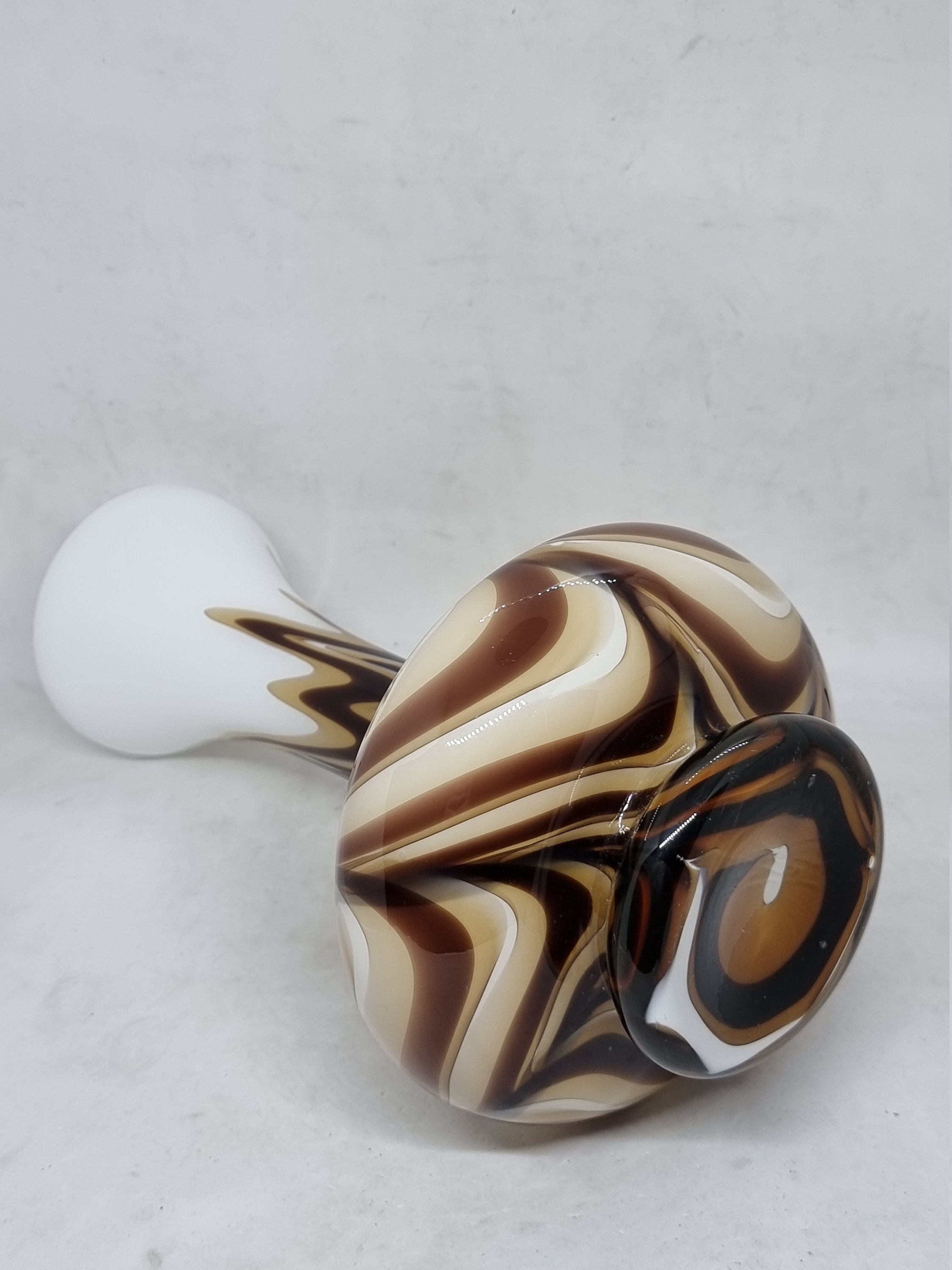 Vintage POP ART Handblown Vase Made in Italy by Opaline | Etsy