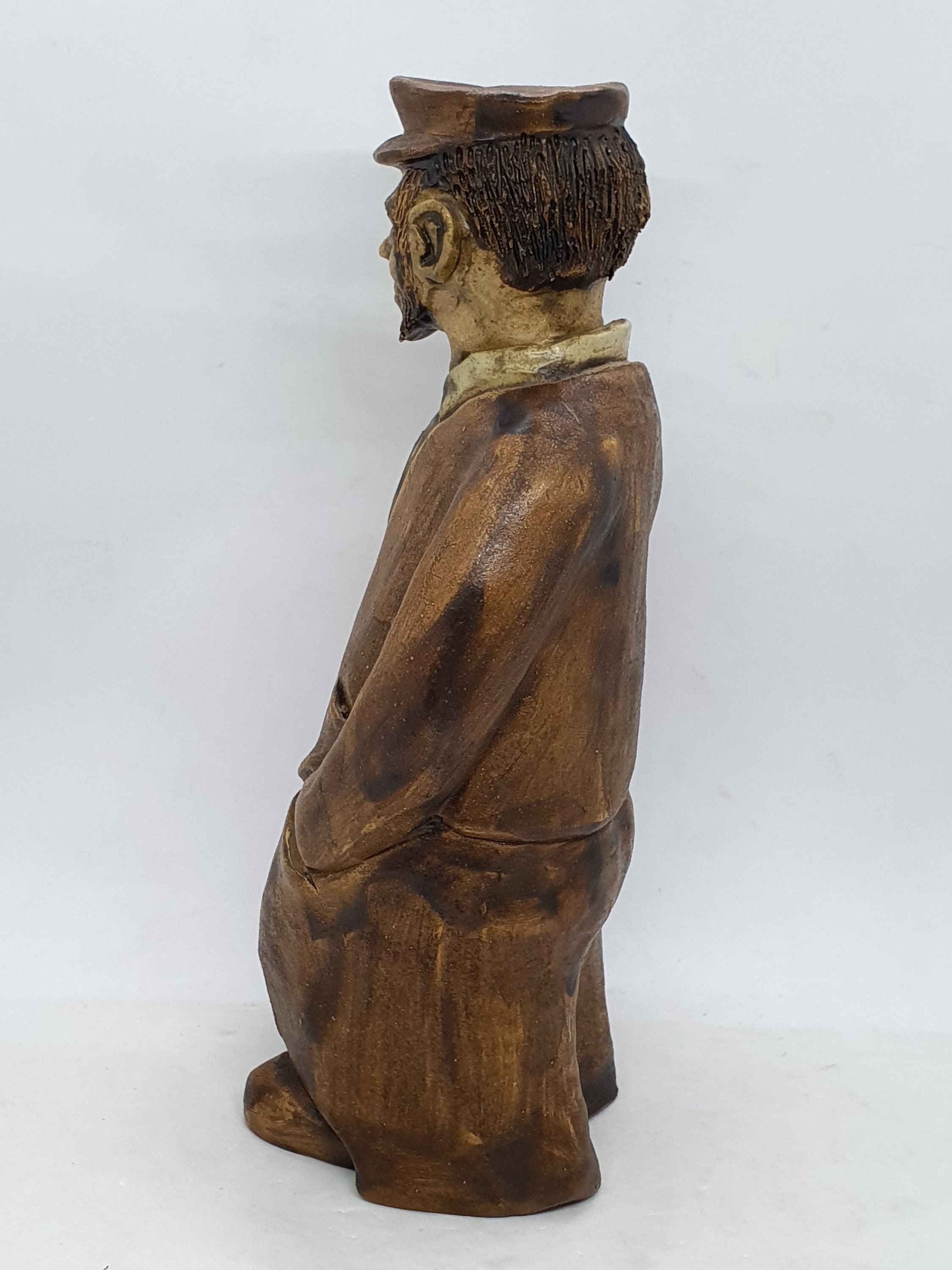 Heavy ceramic Jewish man statue Handmade Jewish statue | Etsy