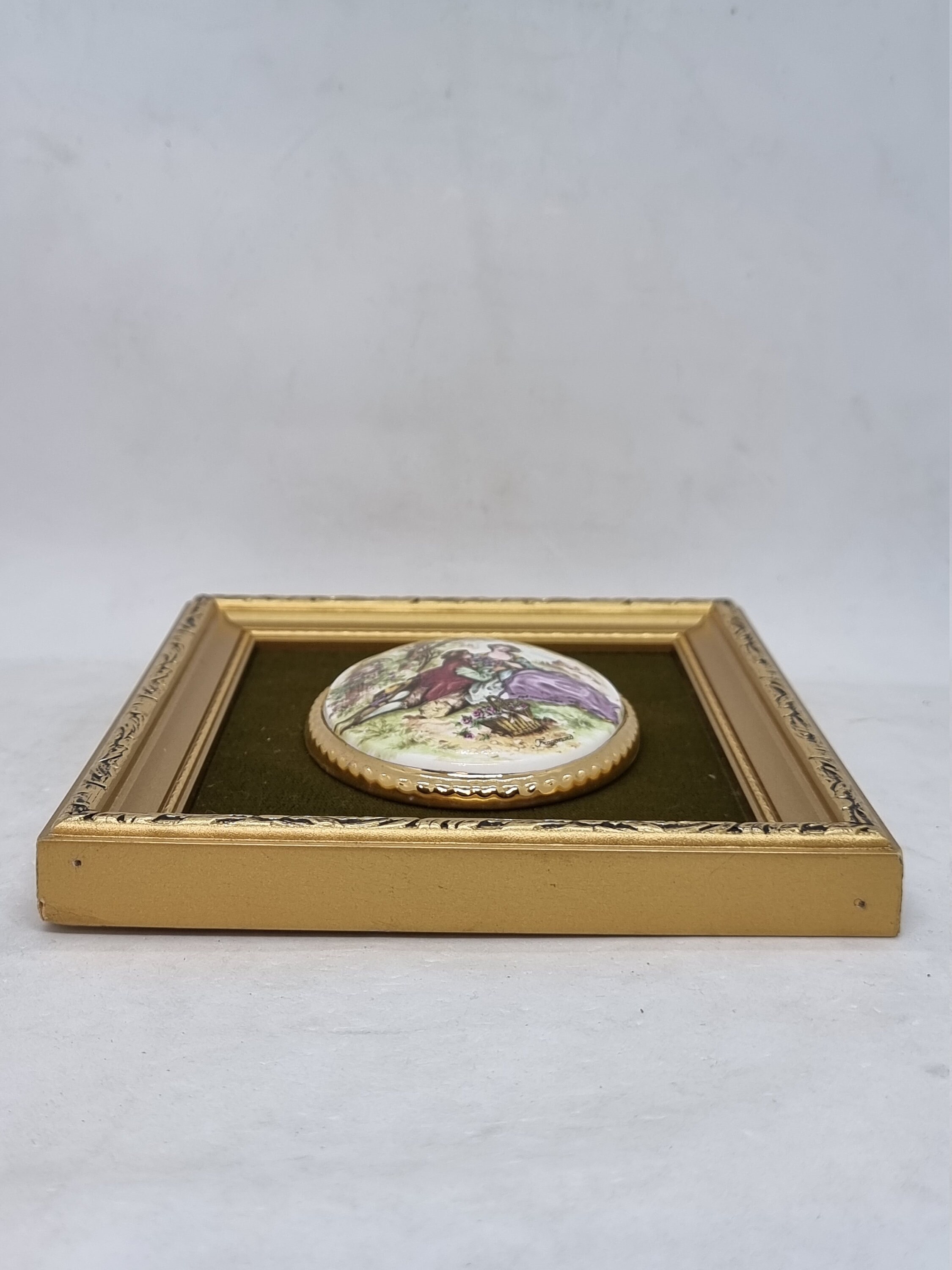 Countess Framed Fine Bone China Wall Hanging/picture - Etsy