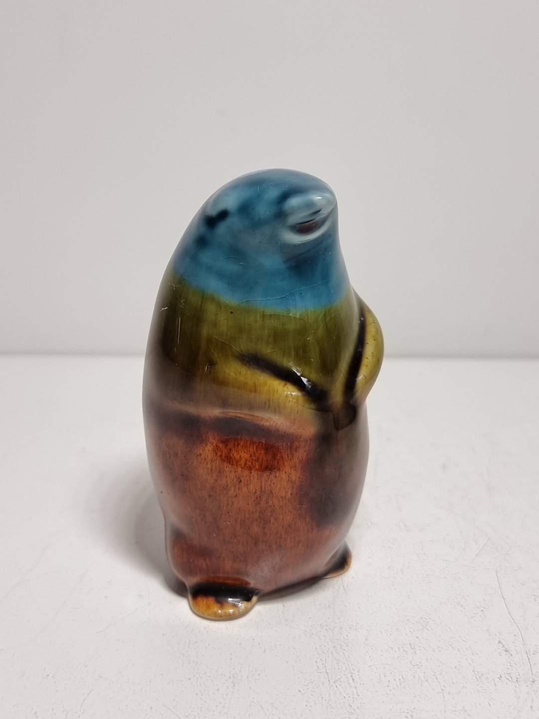 Vintage Wellow Pottery Mole Figurine | Made in England | - Etsy