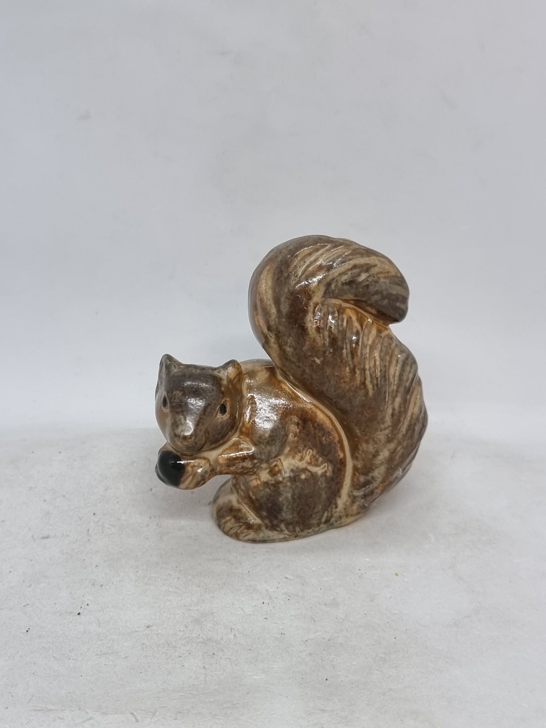 Vintage Ceramic Squirrel Figurine Scandinavian - Etsy