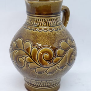 1940s MARZI & REMY Vase / Pitcher 3108/02/02 | German Pottery Vase | - Etsy