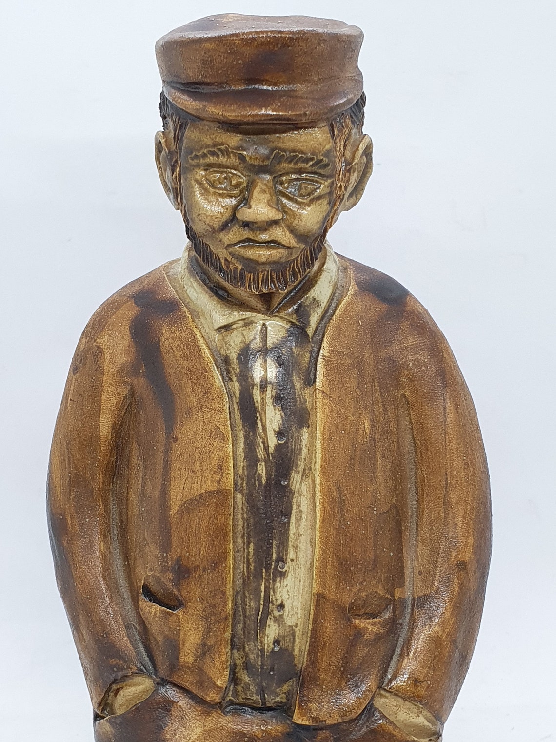 Heavy ceramic Jewish man statue Handmade Jewish statue | Etsy