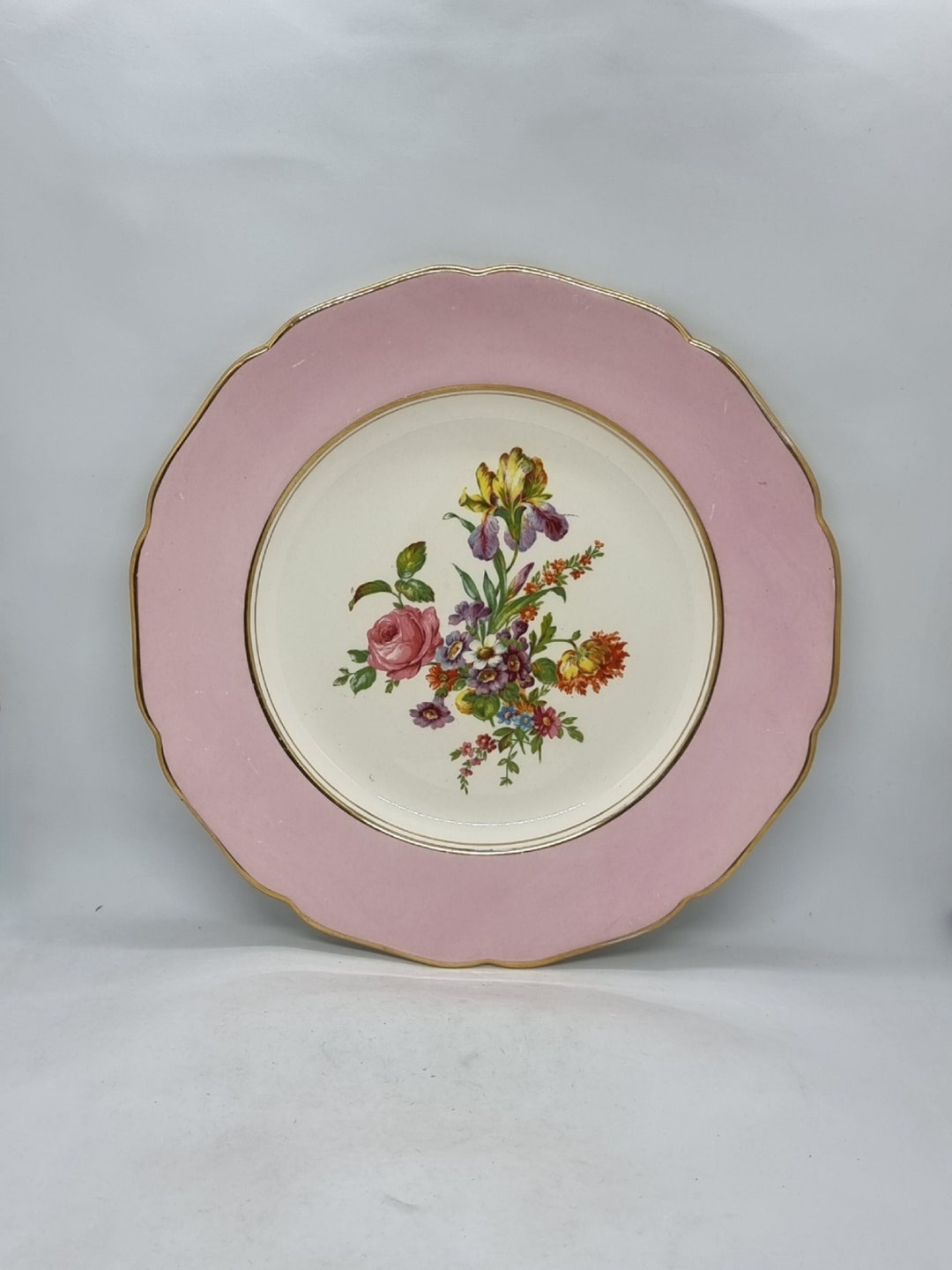 Handpainted Gray's Pottery Plate | Made in Stoke - on - Trent | England ...
