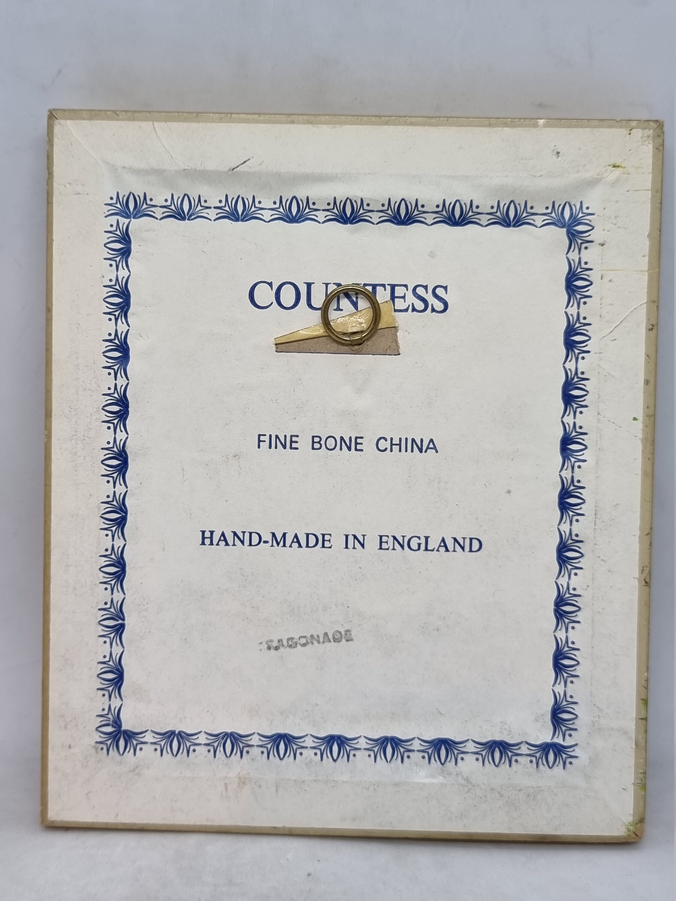 Countess Framed Fine Bone China Wall Hanging/picture - Etsy