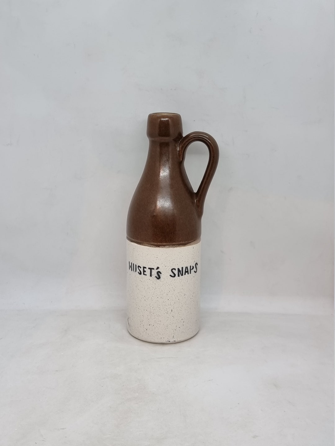 Vintage Danish Pottery "husets Snaps" Stoneware Liquor Bottle ...