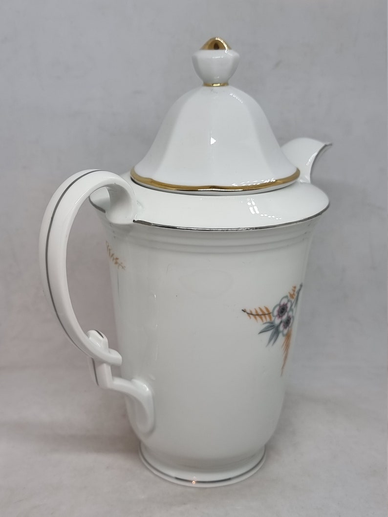 Vintage Victoria Czechoslovakia Porcelain Teapot | - Etsy