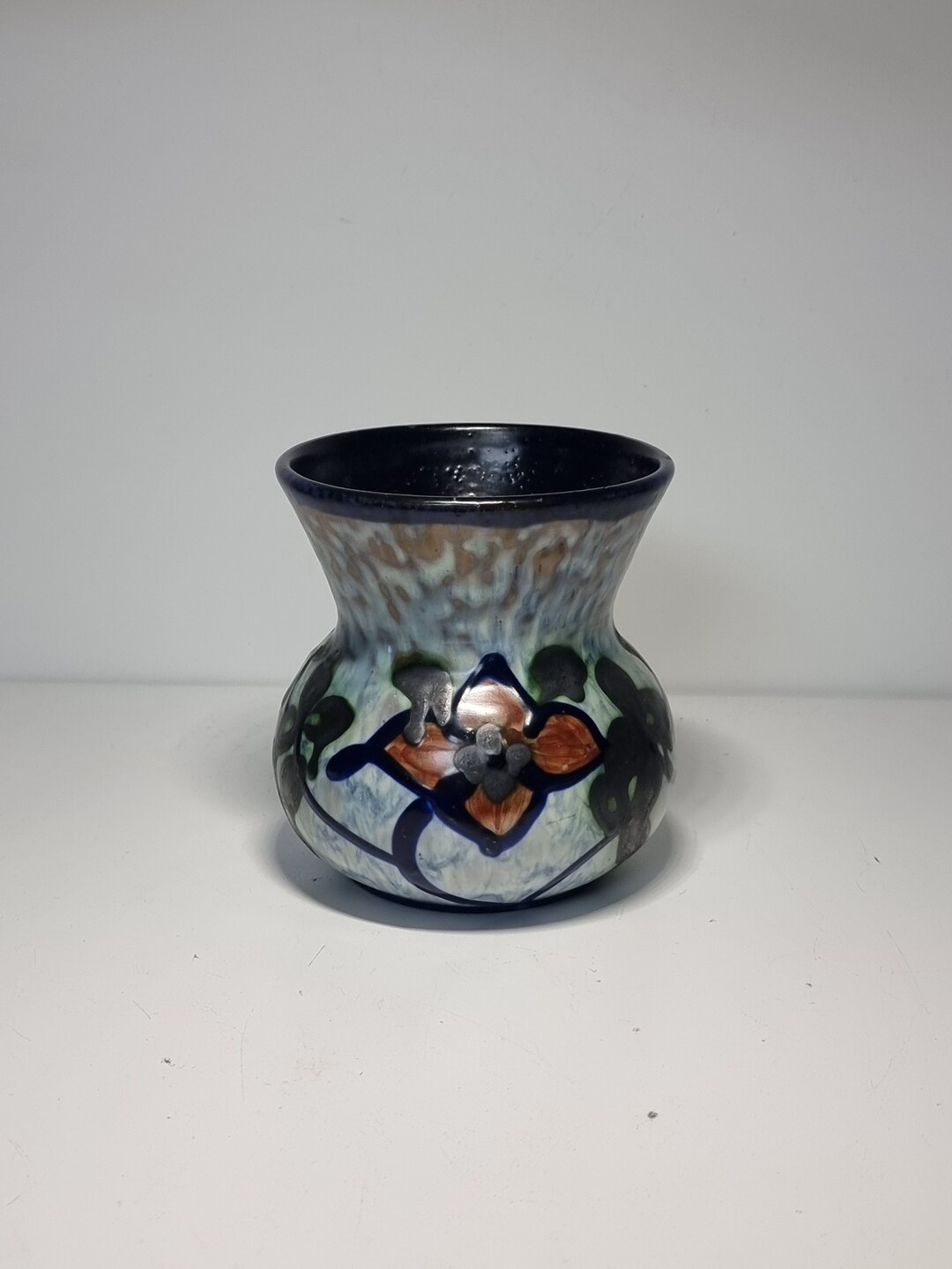 Vintage Upsala Ekeby Sweden Art Pottery Vase No. 126/1544 | Made in ...