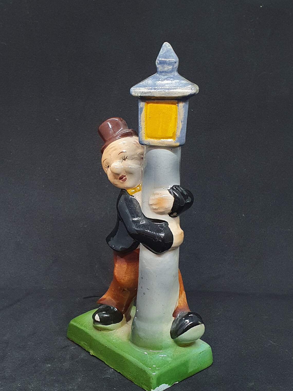Import Ceramic Man Figurine | 70s Vintage Statue | - Etsy