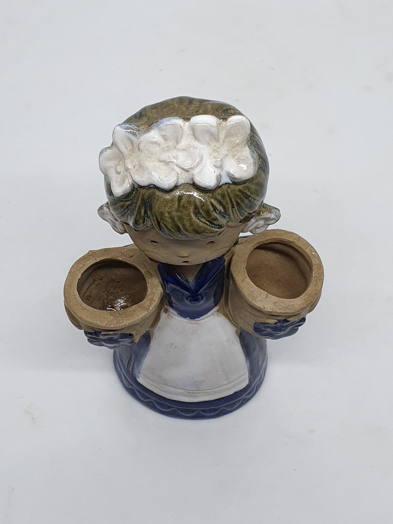 Scandinavian Sweden Pottery Milkmaid Figurine Swedish - Etsy