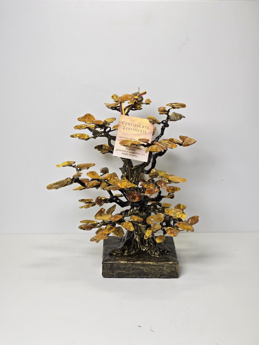 Handmade Natural Baltic Amber Tree | - Etsy