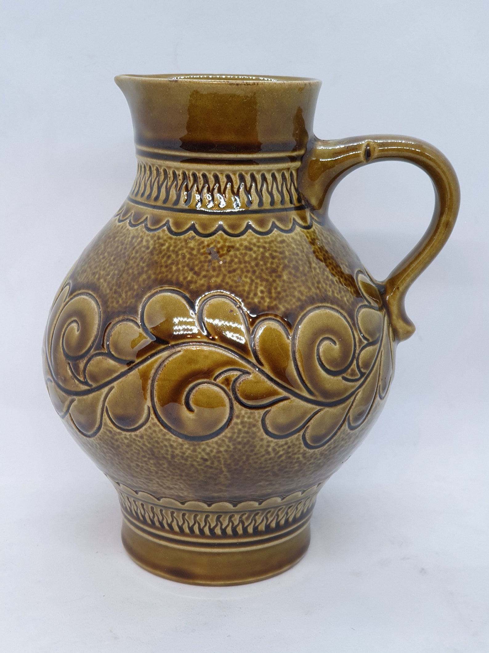 1940s MARZI & REMY Vase / Pitcher 3108/02/02 German Pottery - Etsy