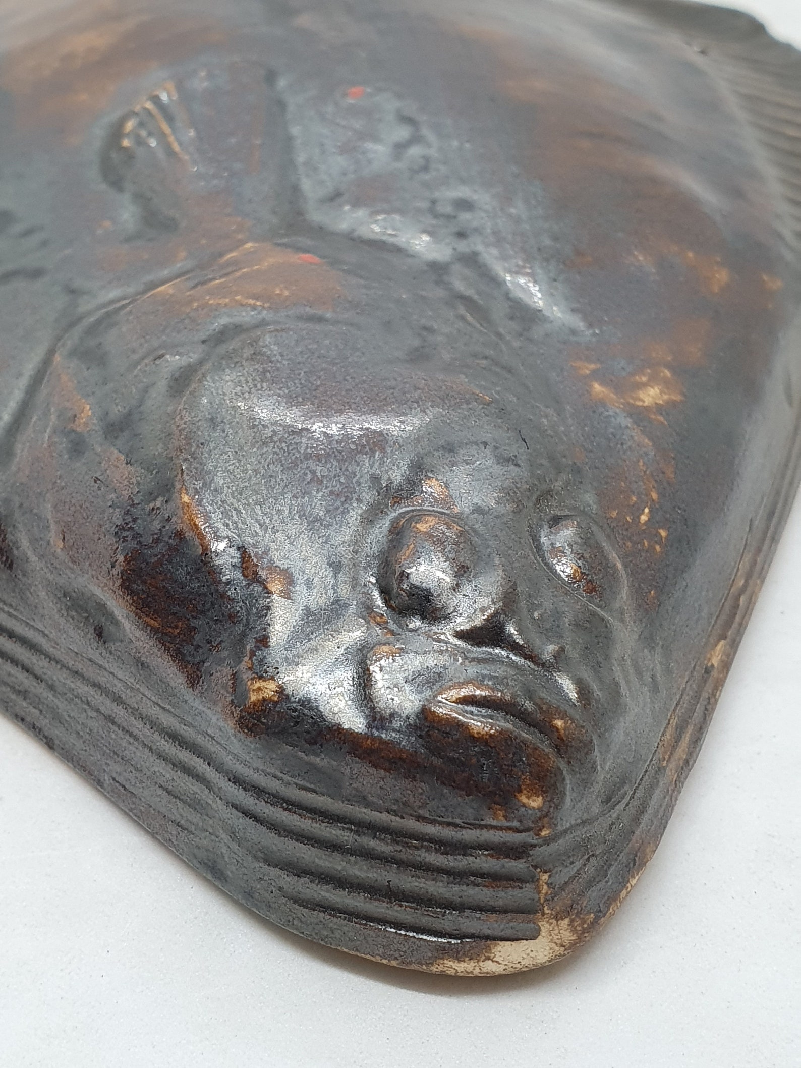 Vintage Ceramic Wall Plaque fish Made by Rose - Etsy