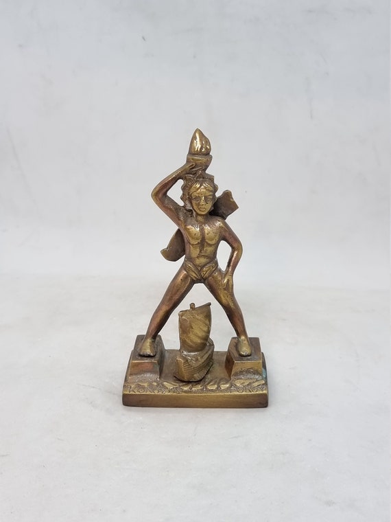 Bronze Statue of the Greek Colossus of Rhodes | Etsy