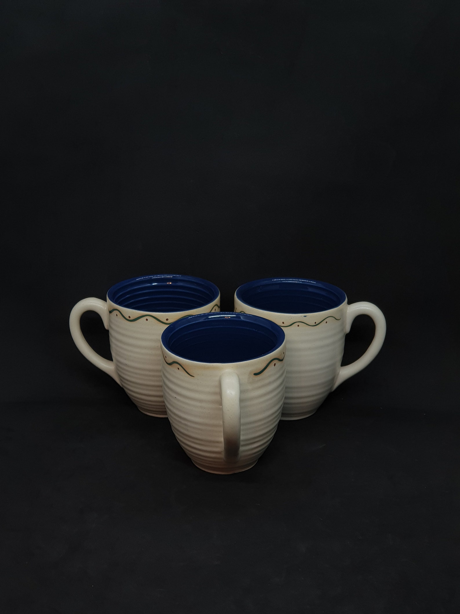 3 Ceramic Mugs Designed by Asa Lindberg Sweden Sagaform | Etsy