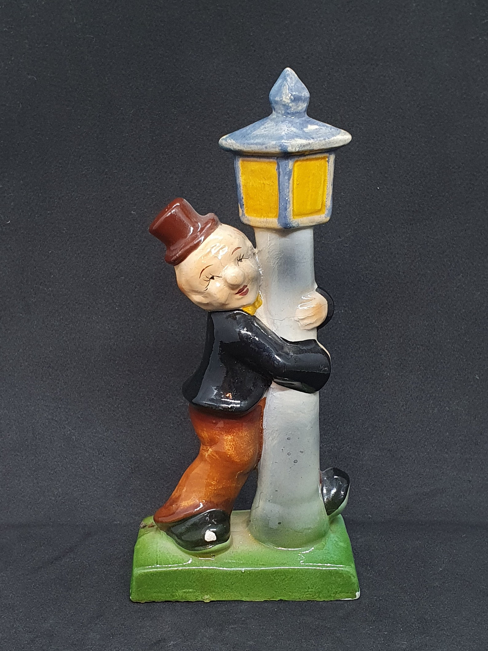 Import Ceramic Man Figurine | 70s Vintage Statue | - Etsy