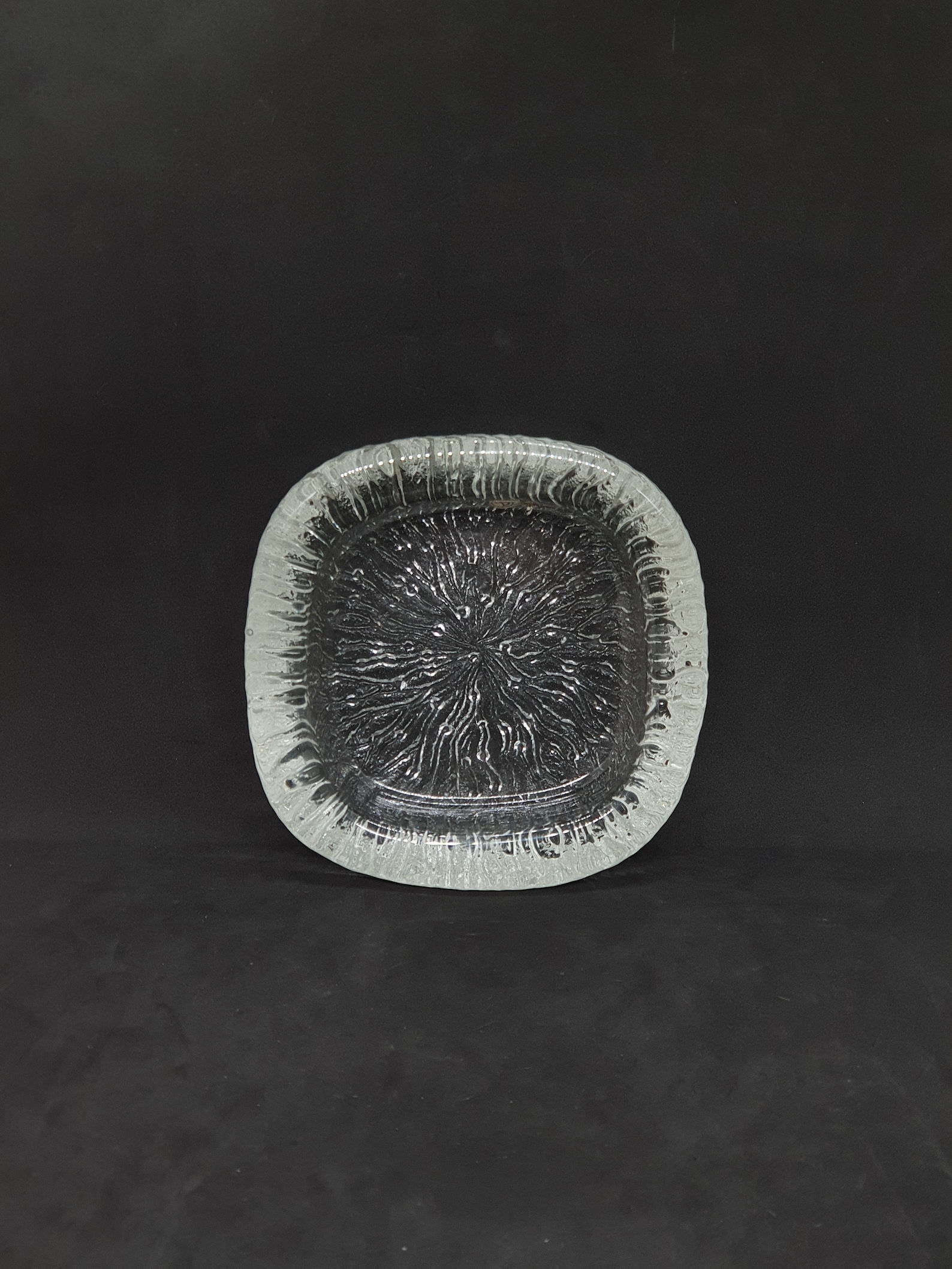 Vintage Pukeberg Glasbruk Art Glass Bowl Bohlmarks and | Etsy