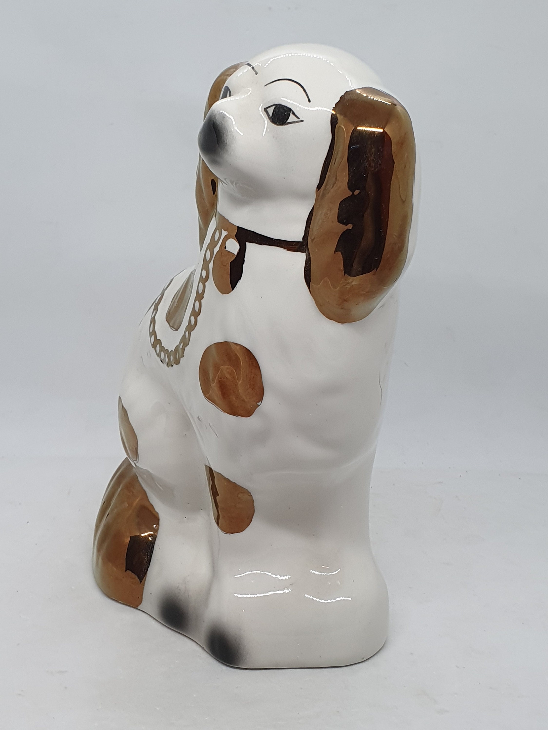 Vintage Ceramic Beswick Mantle Dog Figurine Staffordshire | Etsy