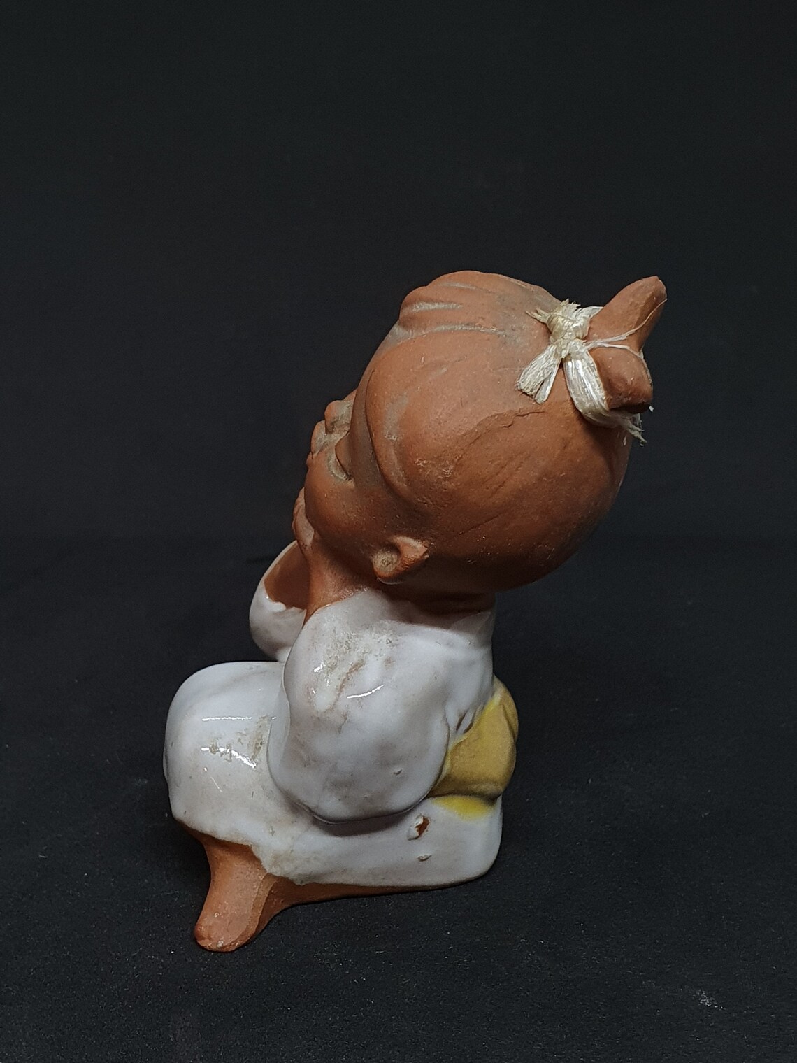 Vintage Japanese Girl Ceramic Figurine | Pottery Art Seto Craft Co. Ltd ...
