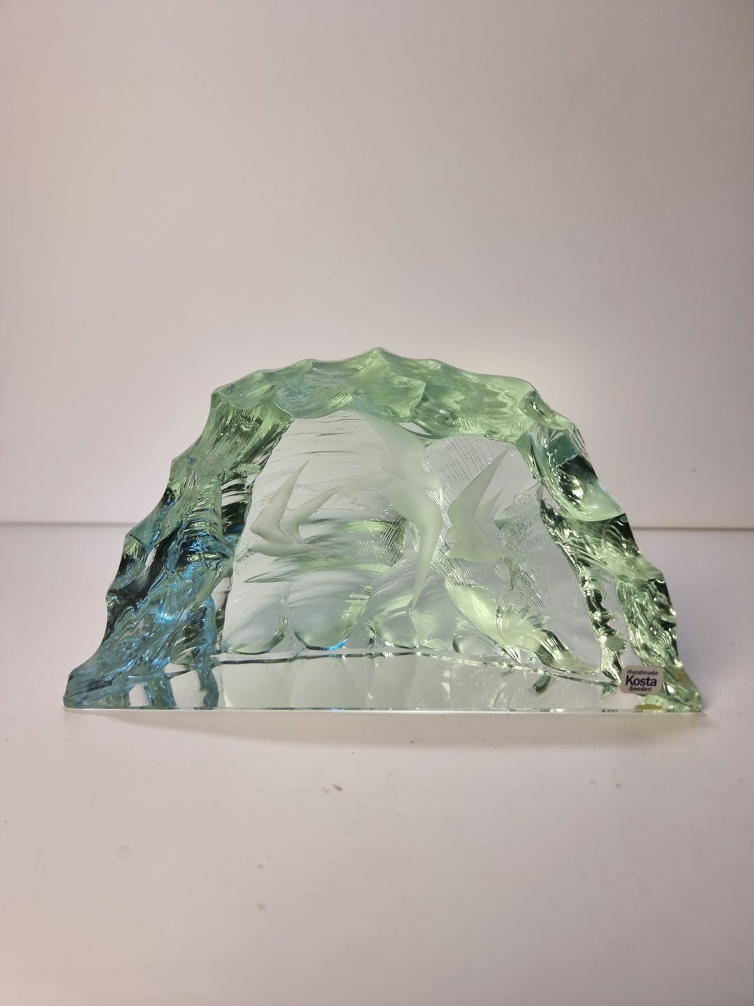 Kosta Full Lead Crystal Swedish Glass Sculpture 97578/T.S. | Kosta ...
