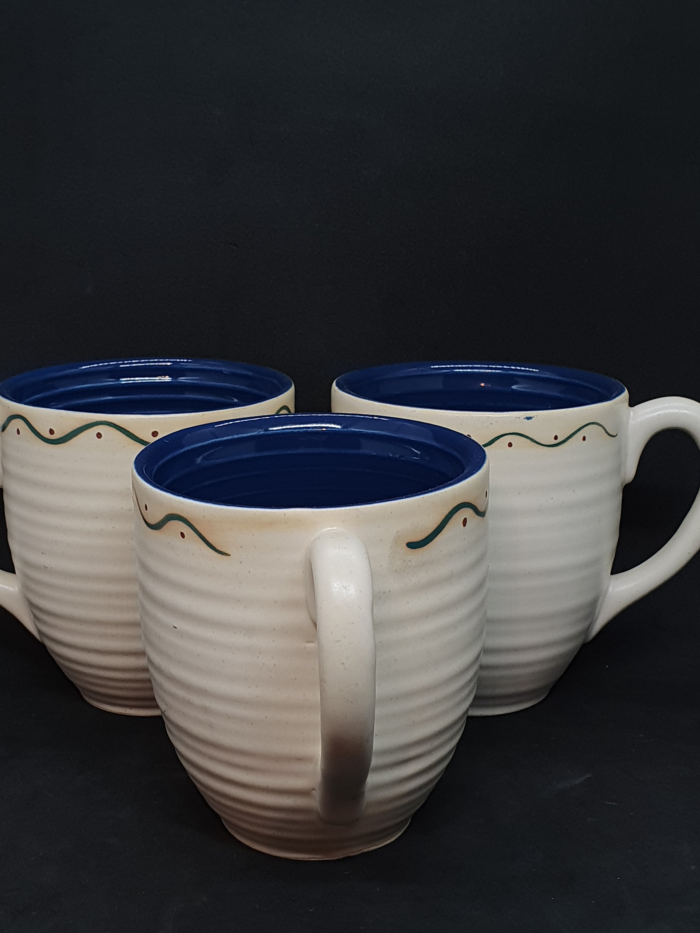 3 Ceramic Mugs Designed by Asa Lindberg Sweden Sagaform | Etsy