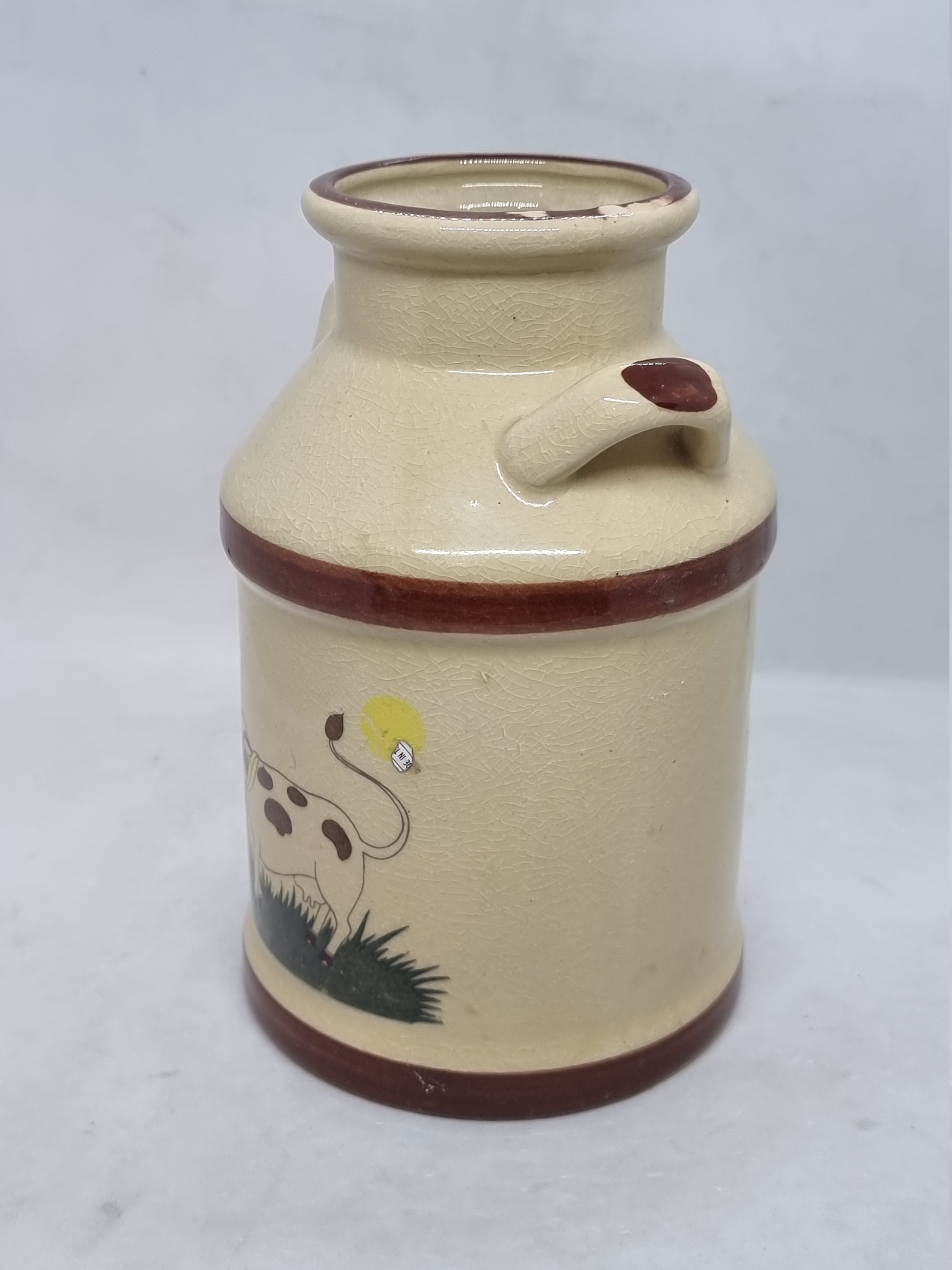 Vintage Ceramic Milk Jar Made in Taiwan | Etsy