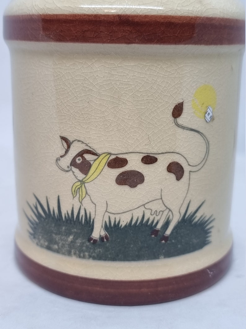 Vintage Ceramic Milk Jar Made in Taiwan | Etsy