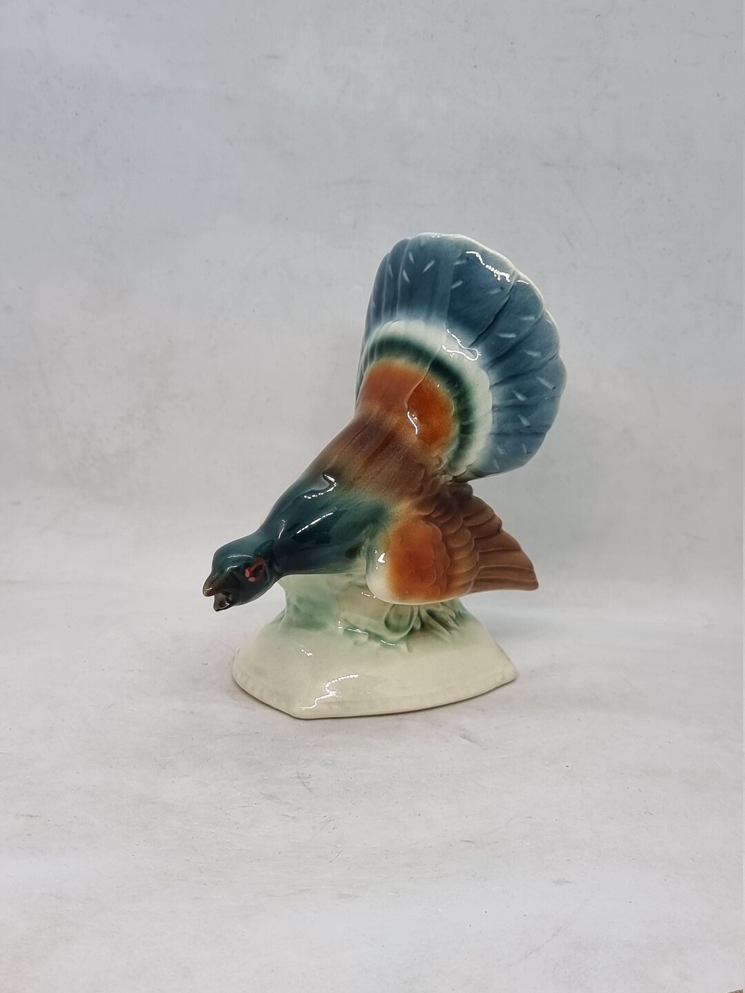 Vintage Porcelain Pheasant Figurine | Made in Germany | - Etsy
