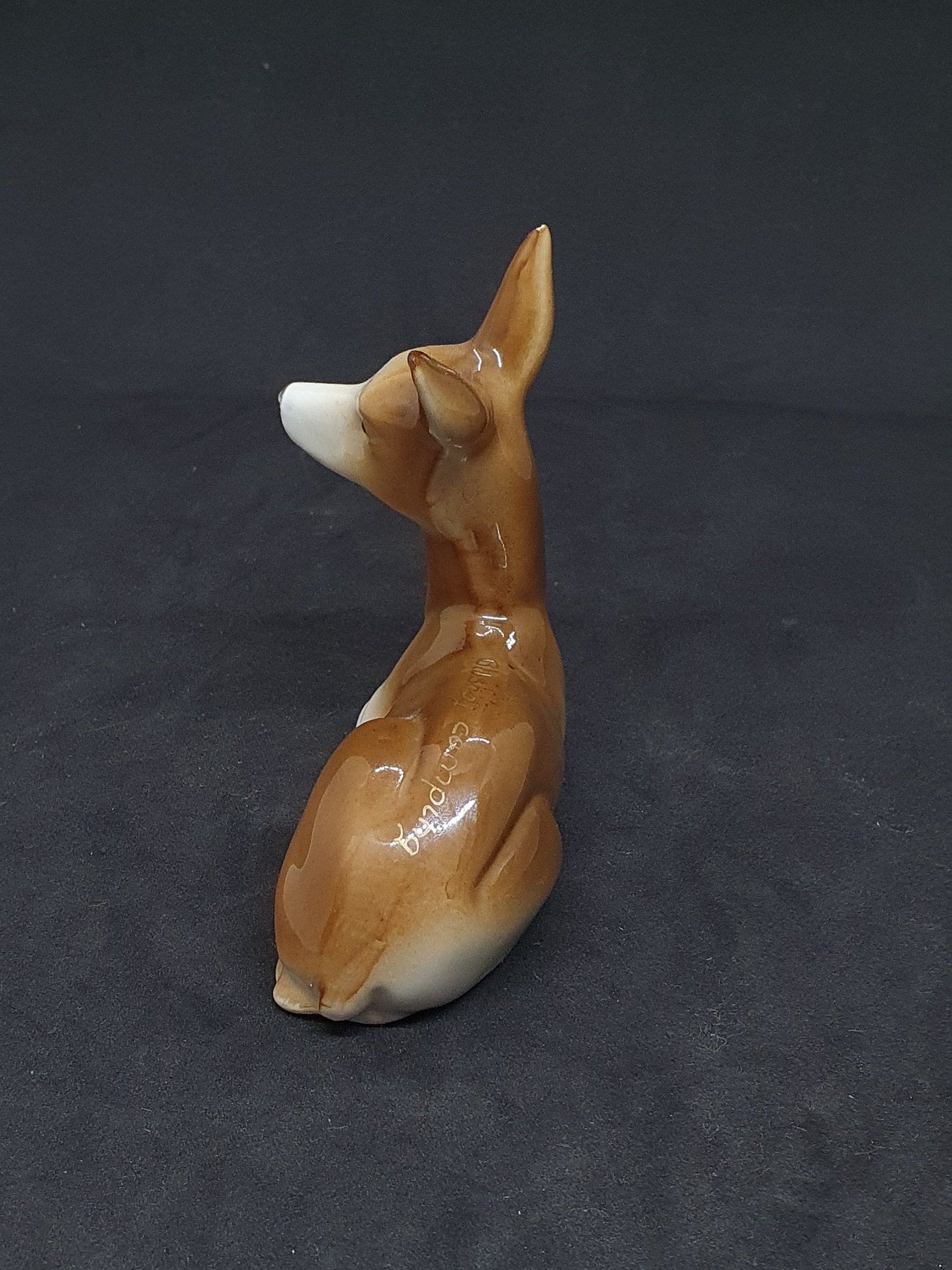 Vintage Foreign Porcelain Decorative Deer Figurine Made in | Etsy