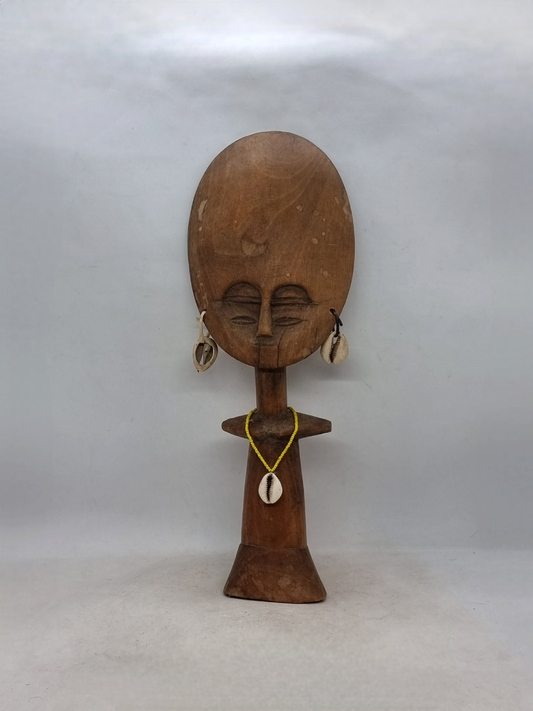 Vintage African Ashanti Akuba Fertility Goddess Statue | - Etsy