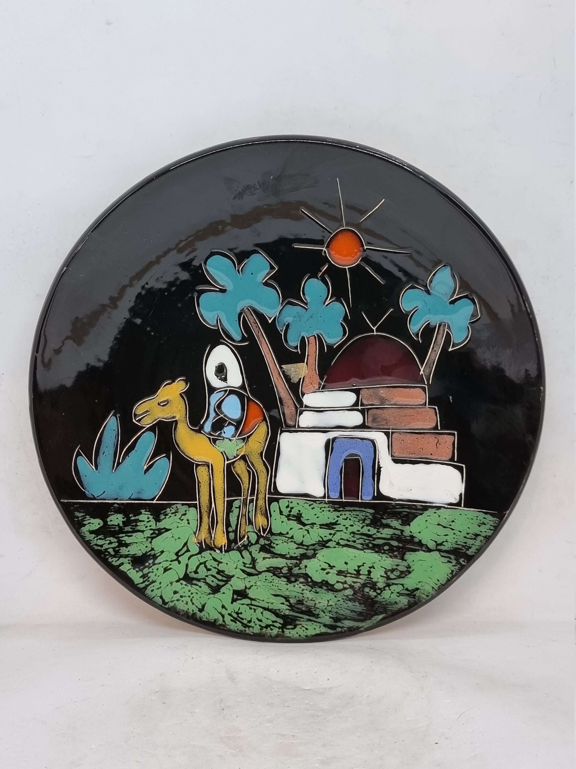 Vintage West Germany "ruscha Keramik" Wall Plaque | Germany Ceramic ...