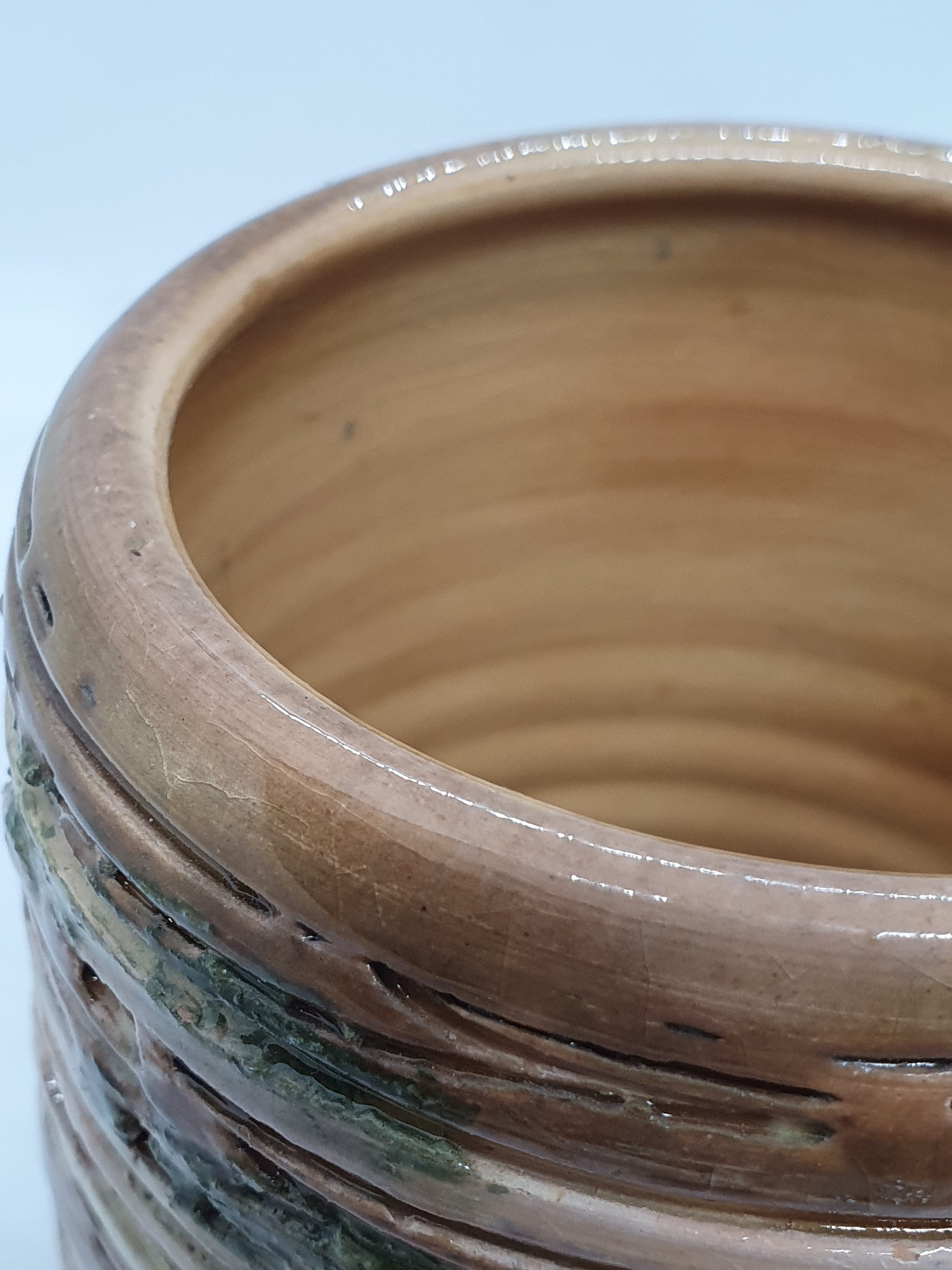 Vintage Scandinavian Pottery Vase | Scandinavian Ceramic | - Etsy