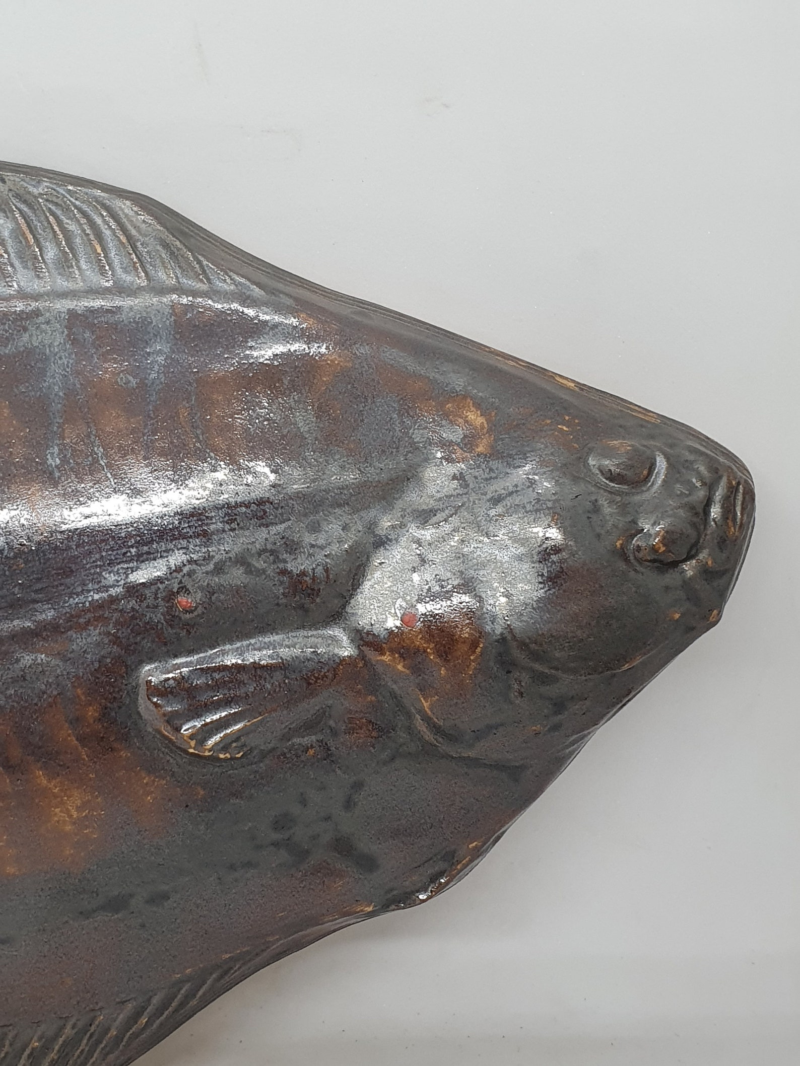 Vintage Ceramic Wall Plaque fish Made by Rose - Etsy