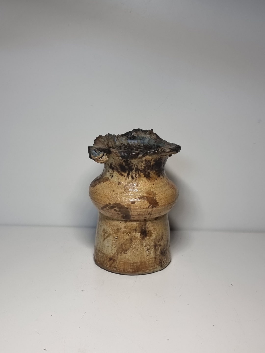 Vintage Elbogen Sweden Pottery Vase | Made in Sweden | - Etsy