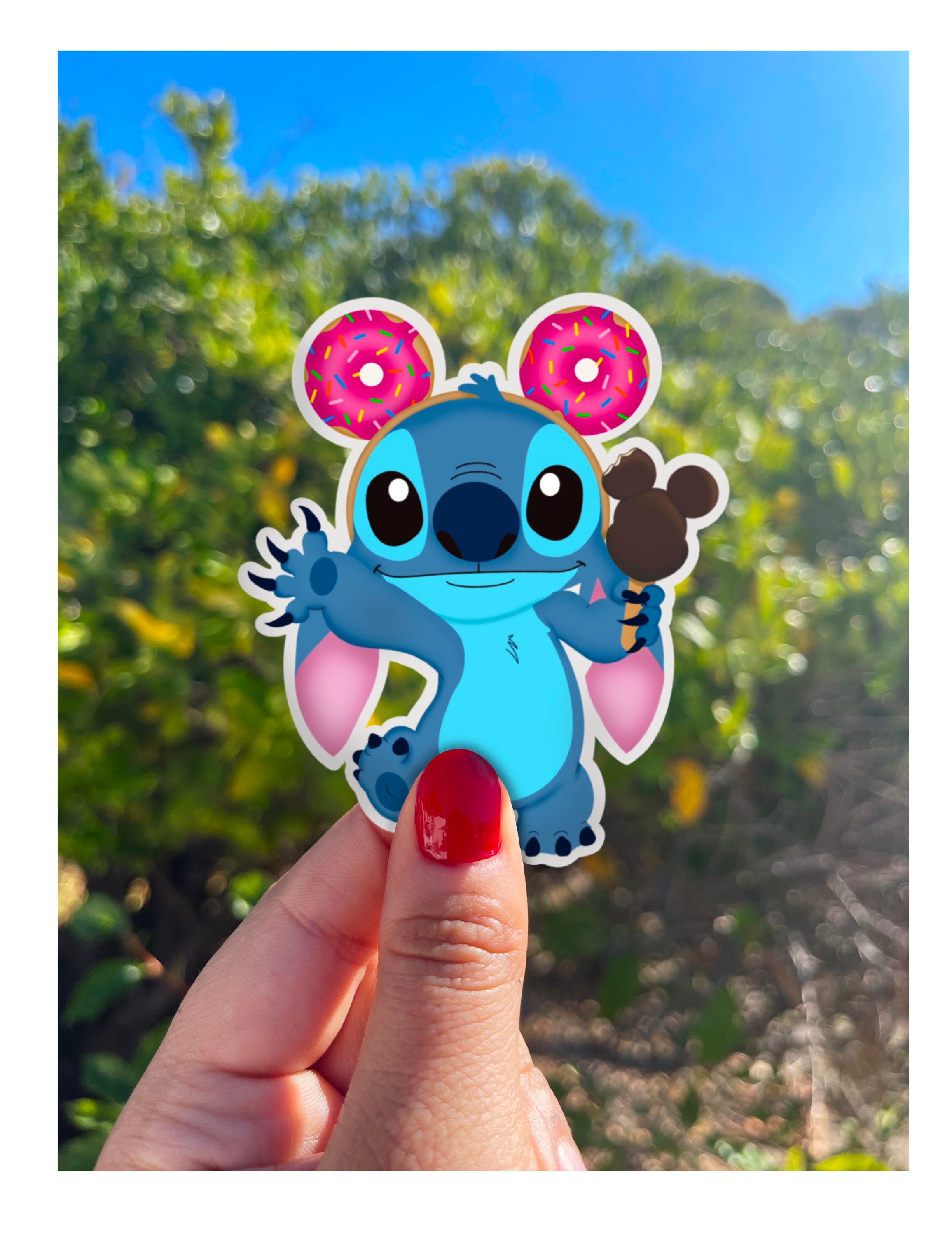 Stitch Sticker Waterproof Lilo and Stitch Sticker Stitch - Etsy