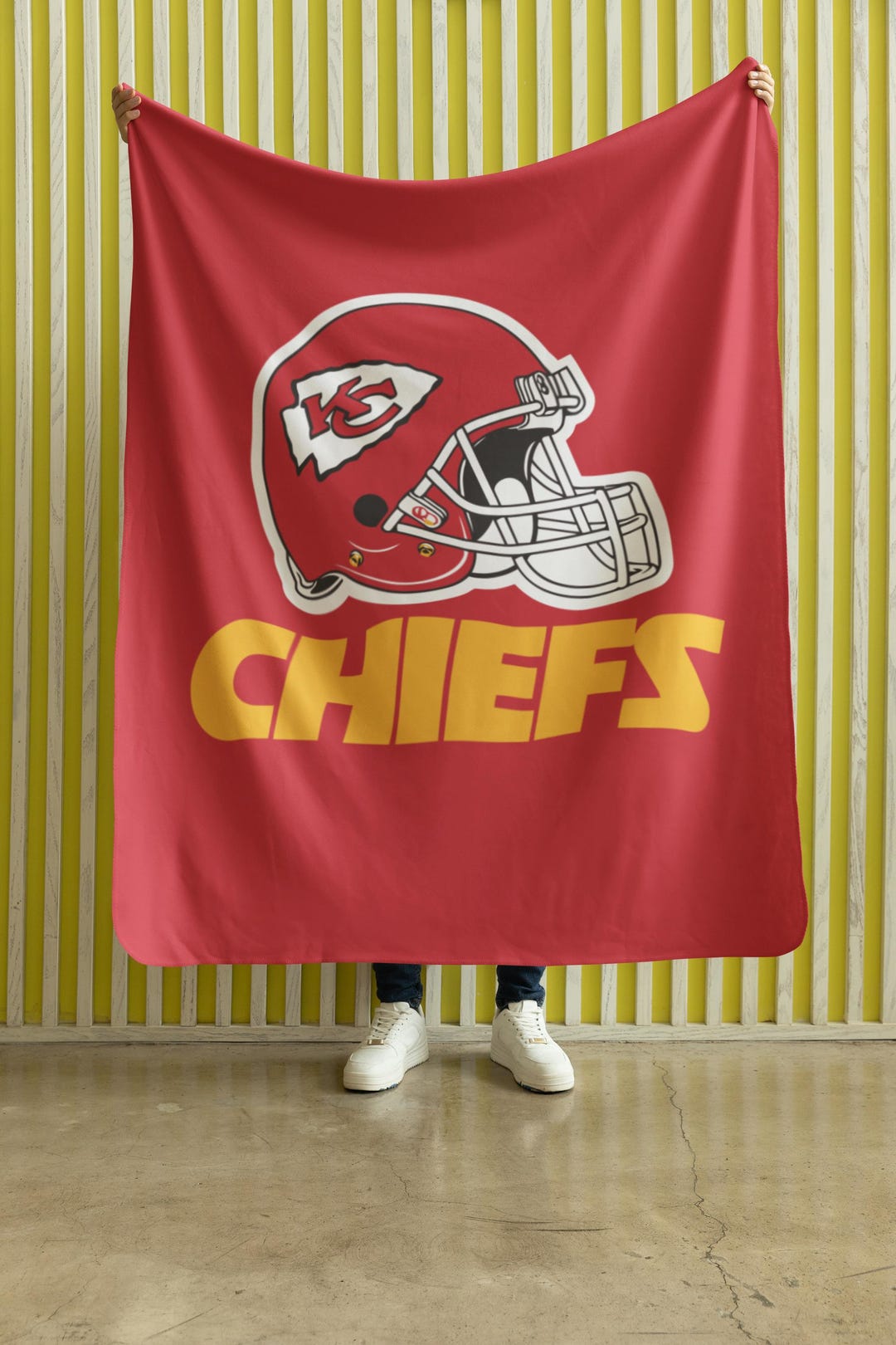 Kansas City Chiefs Blanket - Ultra-soft Cozy Throw for Game Days, Home ...