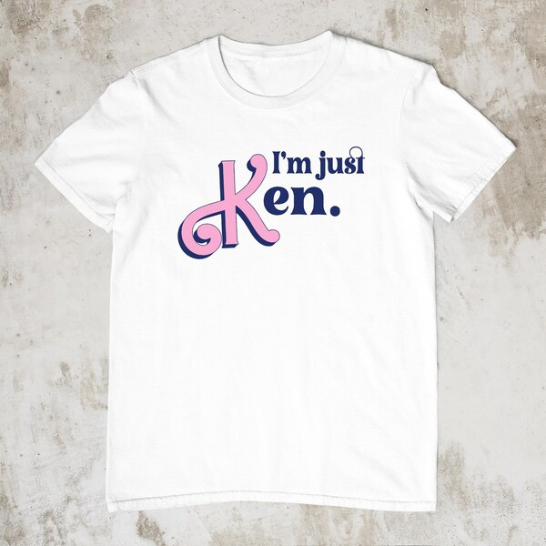 Just Ken Tee - Etsy