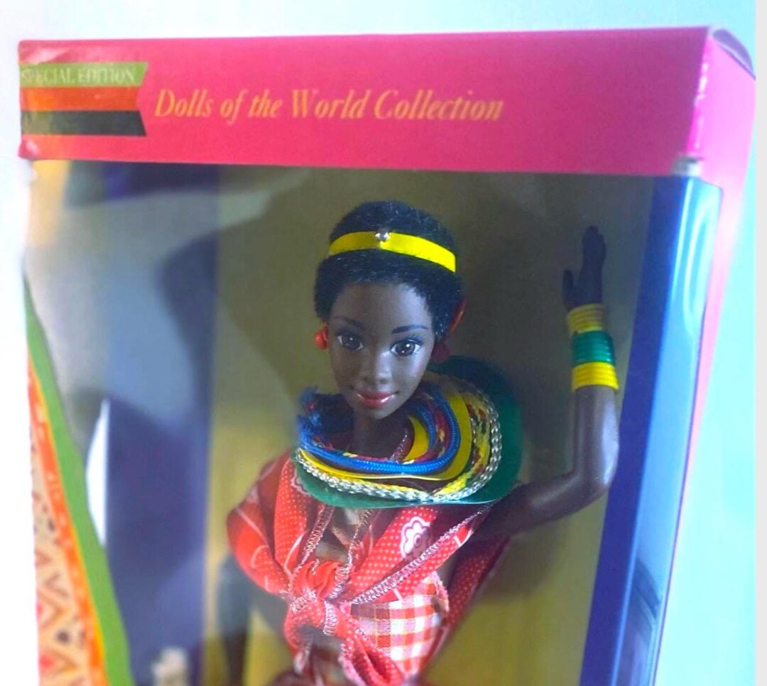 Beautiful Kenyan, Barbie, Dolls of the World Collection, Special ...