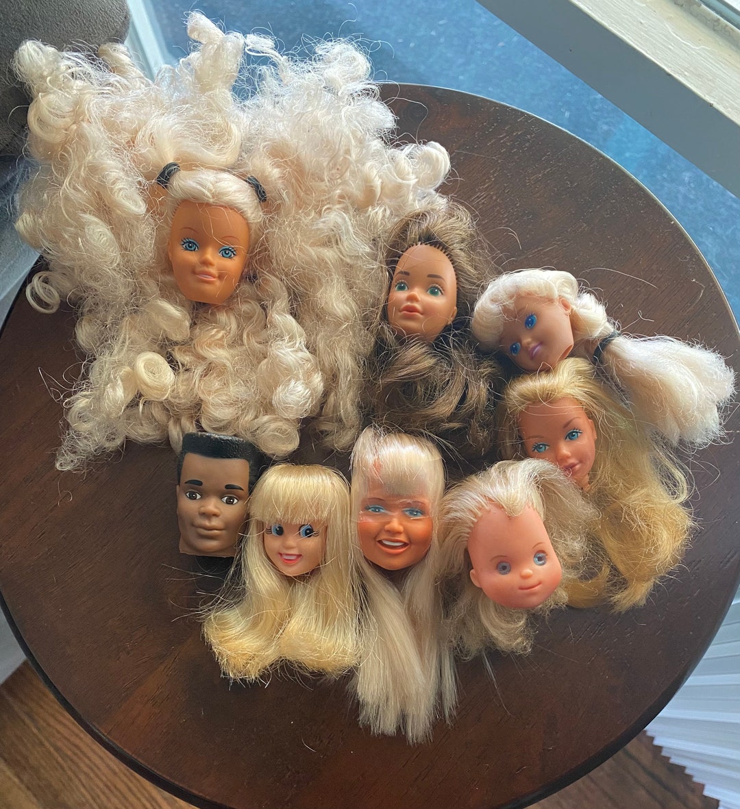 Vintage Doll Heads - Etsy