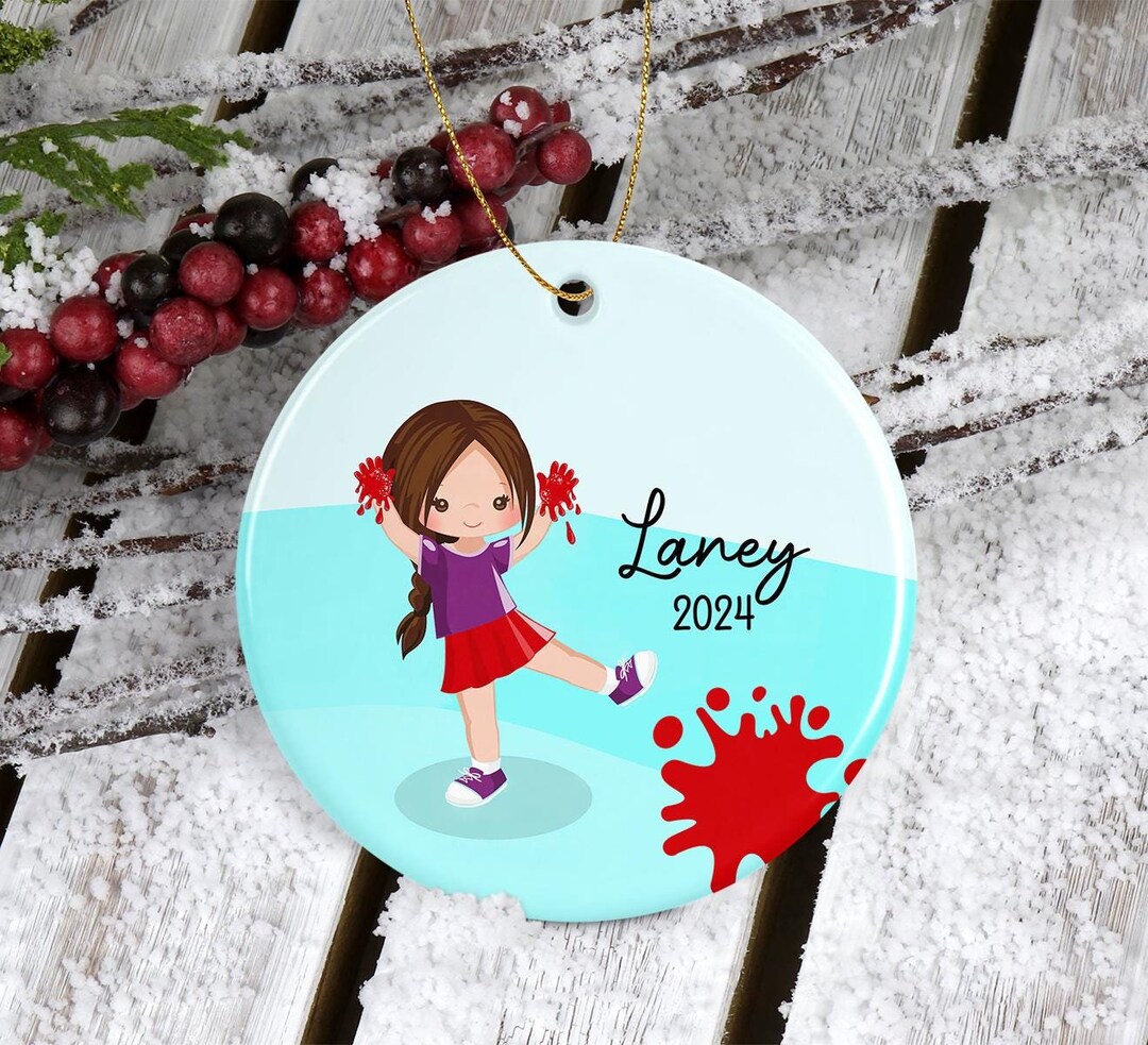 Personalized Slime Ornament, Girls Slime Gift, Creative Christmas Gift ...