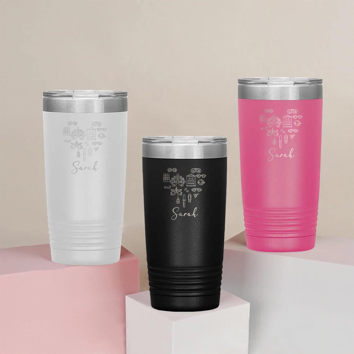 Personalized Optometrist Gift - Eye Doctor Tumbler - Optometry Cup ...
