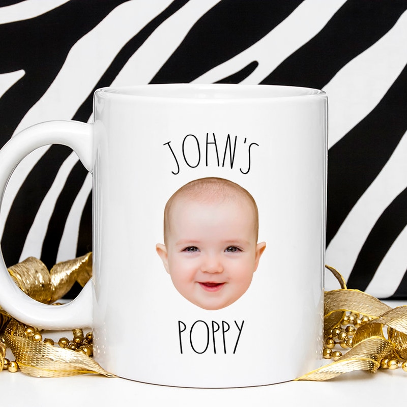 Poppy Mug With Picture - Etsy