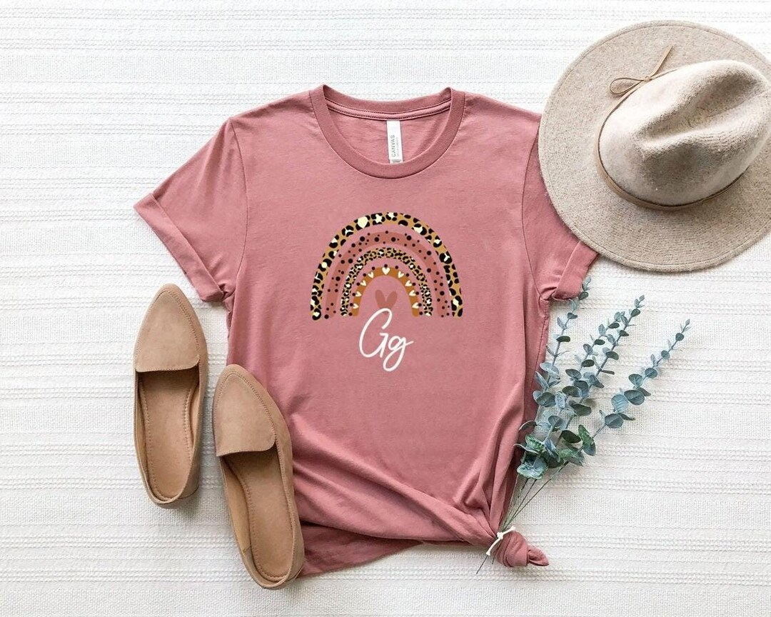 Leopard Rainbow GG Shirt, GG Rainbow Sweatshirt, GG Life Shirt, Gg ...