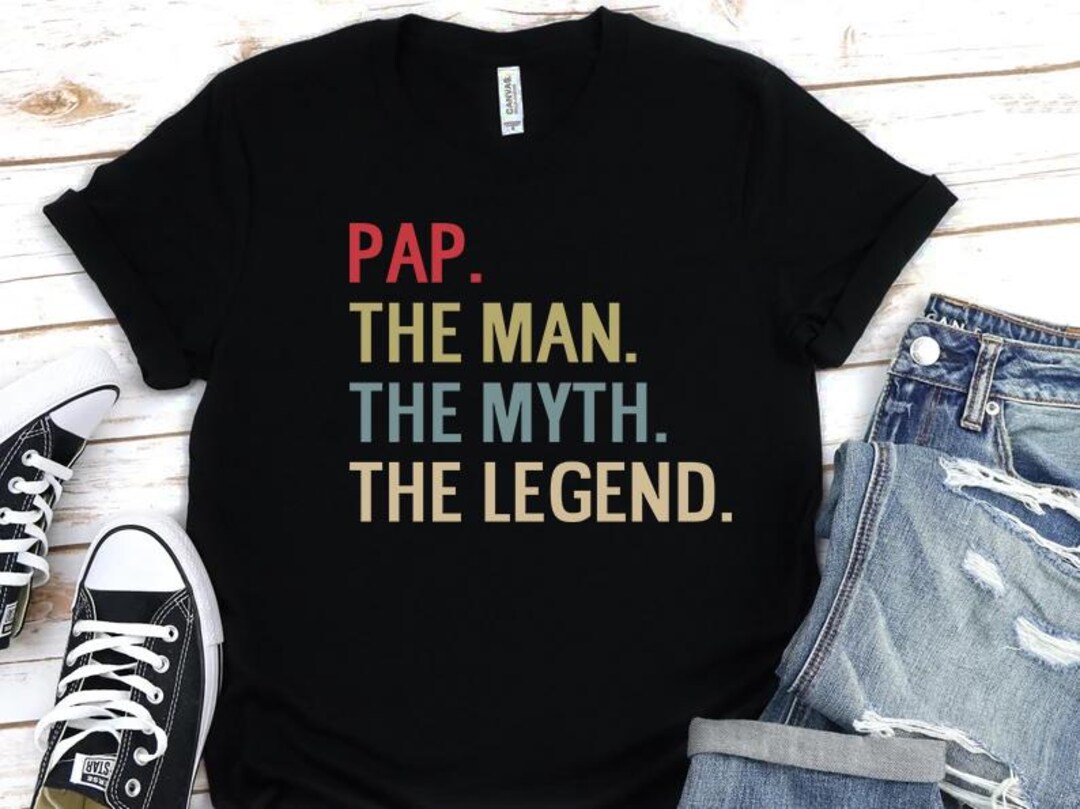 Pap the Man the Myth the Legend Shirt for Men, Pap Sweatshirt, Pap ...